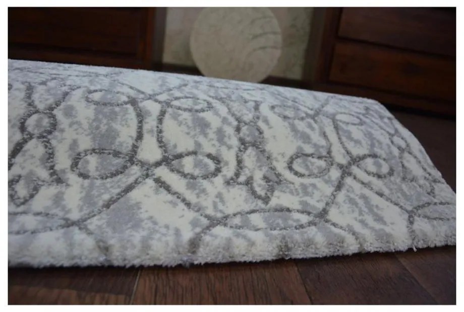 Luxusní kusový koberec akryl Kurt krémový 80x150cm