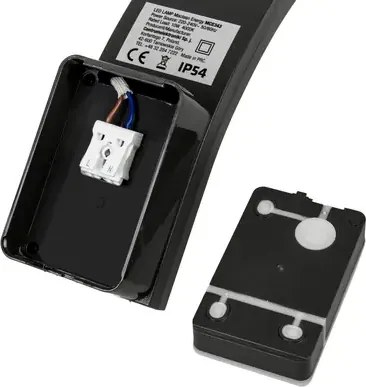 MCE343 B černá / Venkovní nástěnné svítidlo / LED 10W