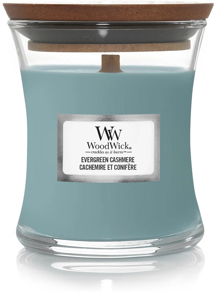 Svíčka woodwick evergreen cashmere 85 g