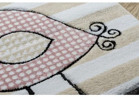 koberec PETIT PTÁCI, krémový velikost 140x190 cm | krásné koberce cz