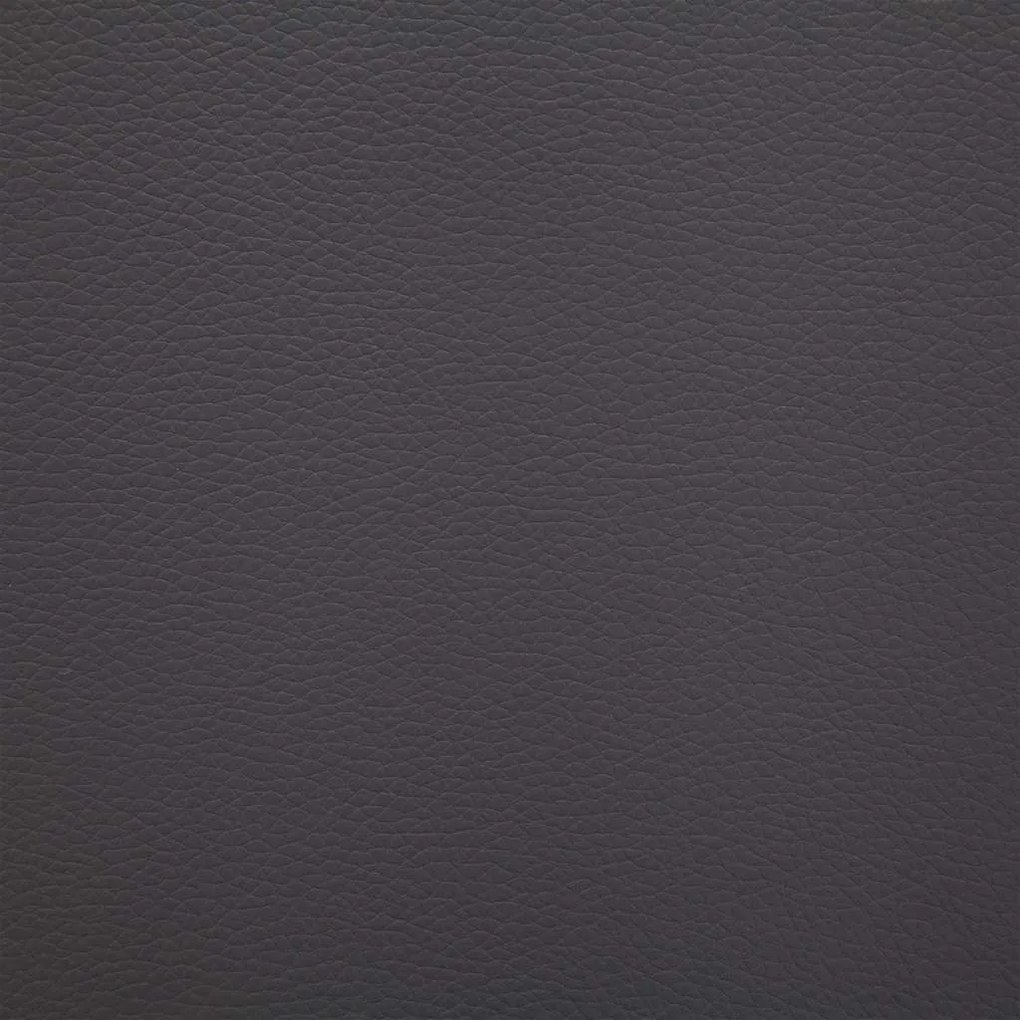 281309  Bench 106 cm Grey Faux Leather 281309