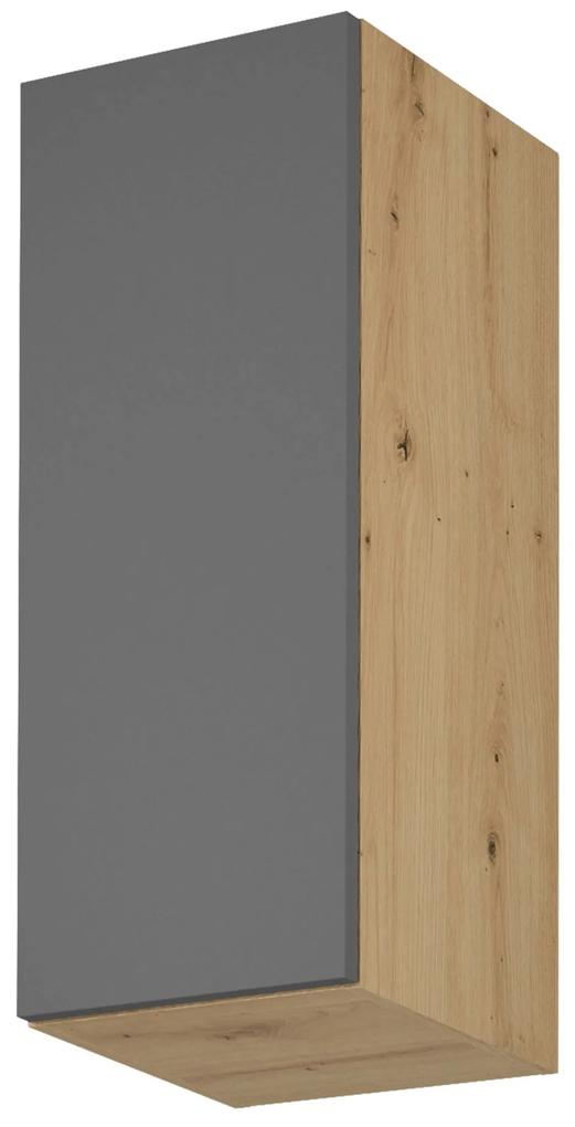Horní kuchyňská skříňka G30 Langari (dub artisan + šedá matná) (L). 1016900