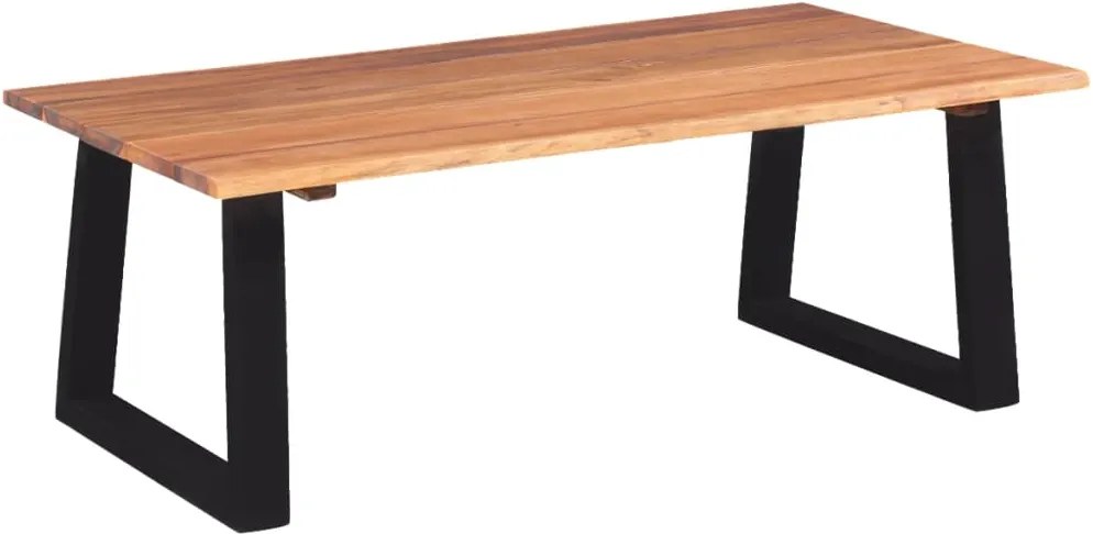 Konferenční stolek - masivní akáciové dřevo | 110x60x40 cm