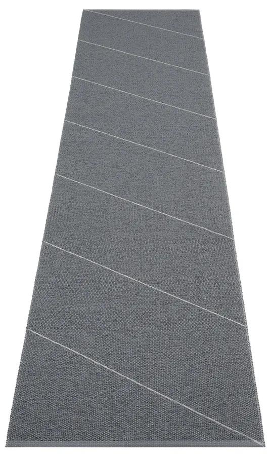 Oboustranný vinylový koberec Pappelina RANDY Granit/Grey velikost: 70x450cm