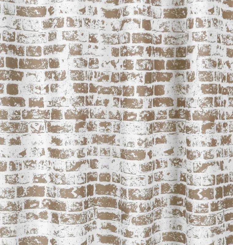 Bellatex Koupelnový závěs Béžová 180x200 cm