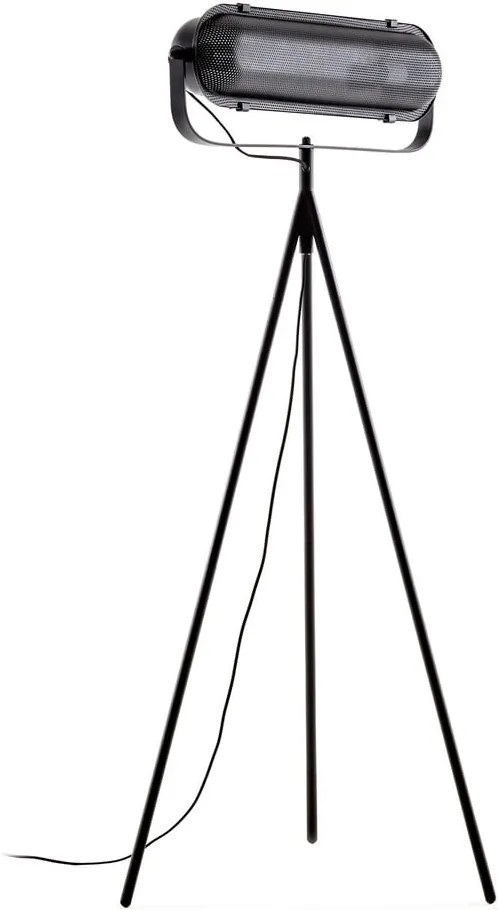 Černá stojací lampa La Forma Arete, výška 54 cm