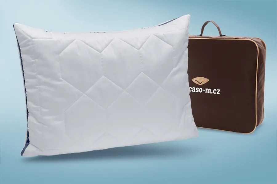 Lavinest Polštář Traumwell Rozměr: 40x60 cm zip+vak (500 g), Taška: dárková hnědá taška na zip