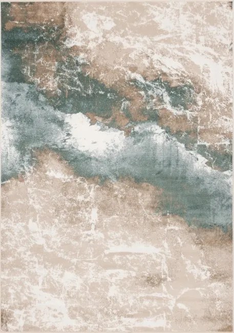 BRINTONS AGNELLA Kusový koberec SENSI FIUME Light Beige BARVA: Vícebarevný, ROZMĚR: 80x150  cm