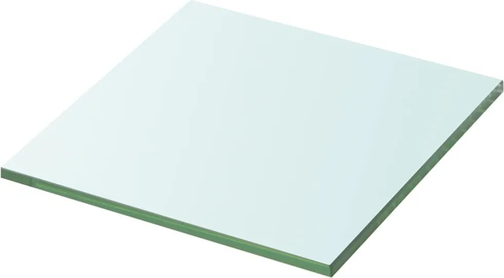 Policové desky 2 ks sklo čiré 30 x 30 cm 3051551