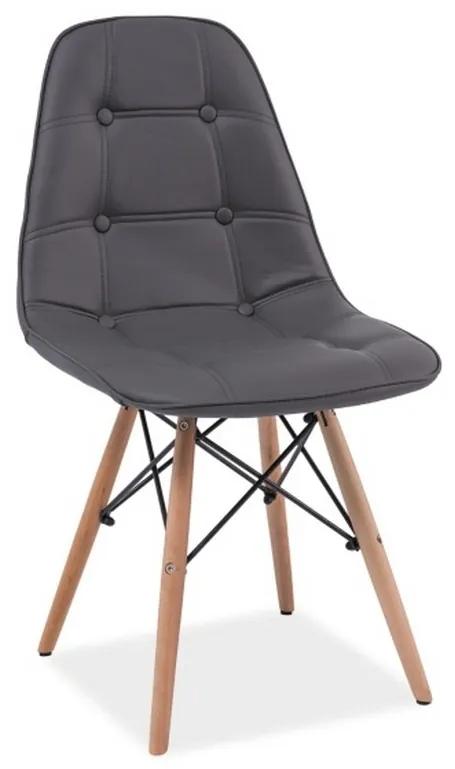 Jídelní židle AXEL, 45x84x40, šedá