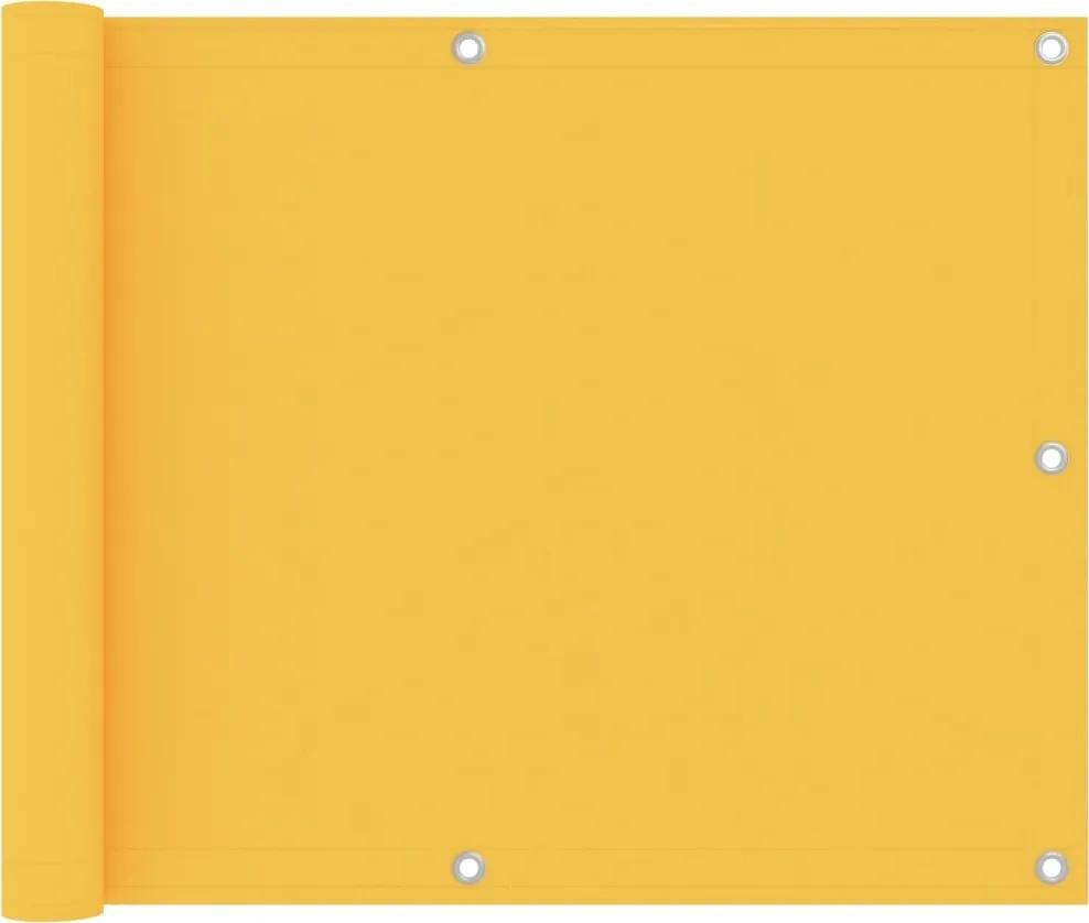 vidaXL Balkónová zástěna 75 x 500 cm oxfordská látka [134866] Barva: antracitová
