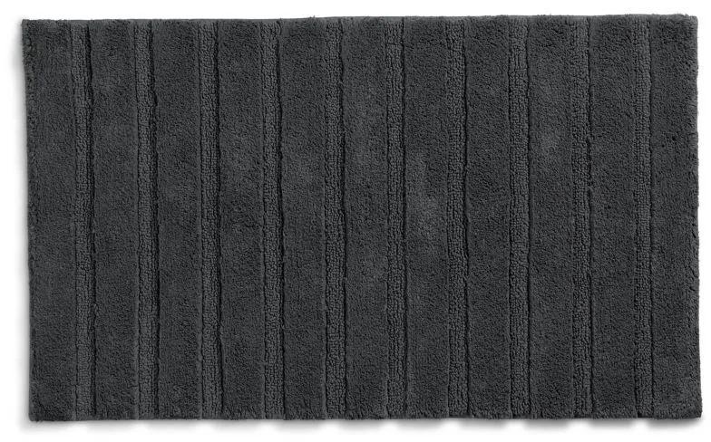 KELA Koupelnová předložka Megan 80x50 cm bavlněná žula šedá KL-23596