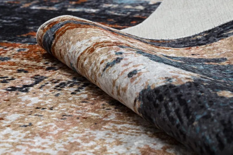 Dywany Łuszczów, Kusový koberec Miro 51454.802 navy / beige, 160x220, vícebarevná, chodba / předsíň