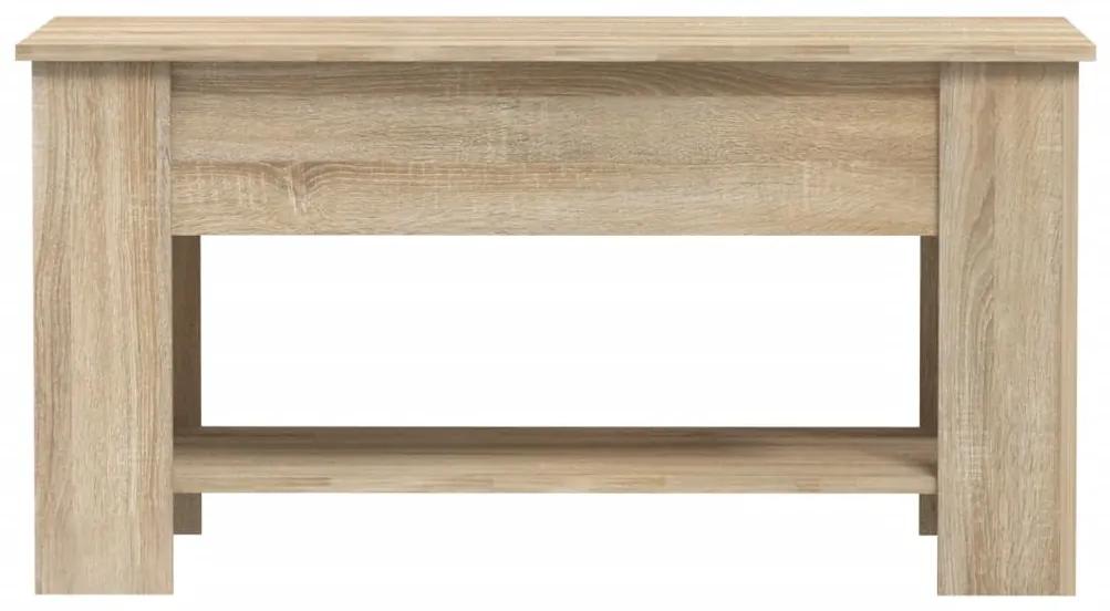 Konferenční stolek dub sonoma 101 x 49 x 52 cm kompozitní dřevo - Default Title
