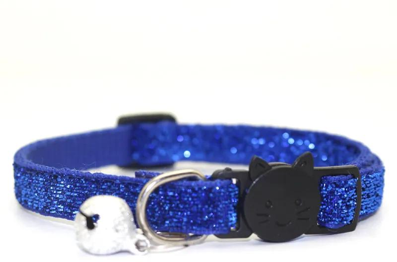 Designový obojek pro kočky a malé psy Barva: modrá