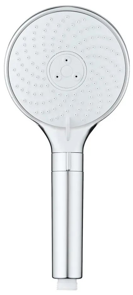 WENKO 26362100 - Sprchová hlavice WATERSAVING SYSTEM 12x12 cm lesk. chrom/bílá 26362100