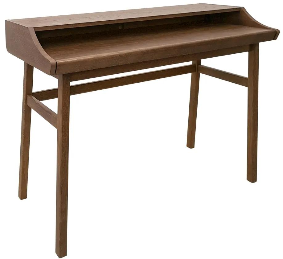 DNYMARIANNE -25% Ořechový pracovní stůl Woodman Carteret 115 x 44 cm