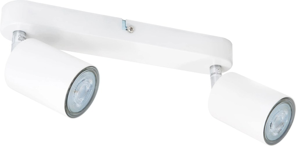 BERGE Stropní svítidlo LED VIKI 2x GU10 bílé