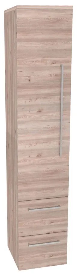 Mereo Mereo, Bino, koupelnová skříňka vysoká 163 cm, levá, Multidecor, CN697DNLS