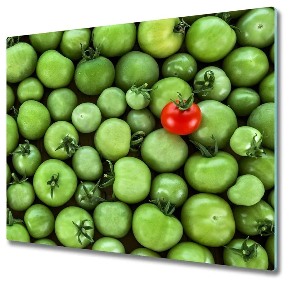 Skleněná krájecí deska Zralé rajče 60x52 cm