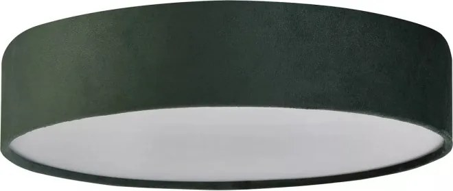 Searchlight 23298-3GR Stropní sametový lustr VELVET ZELENÝ, průměr 50cm