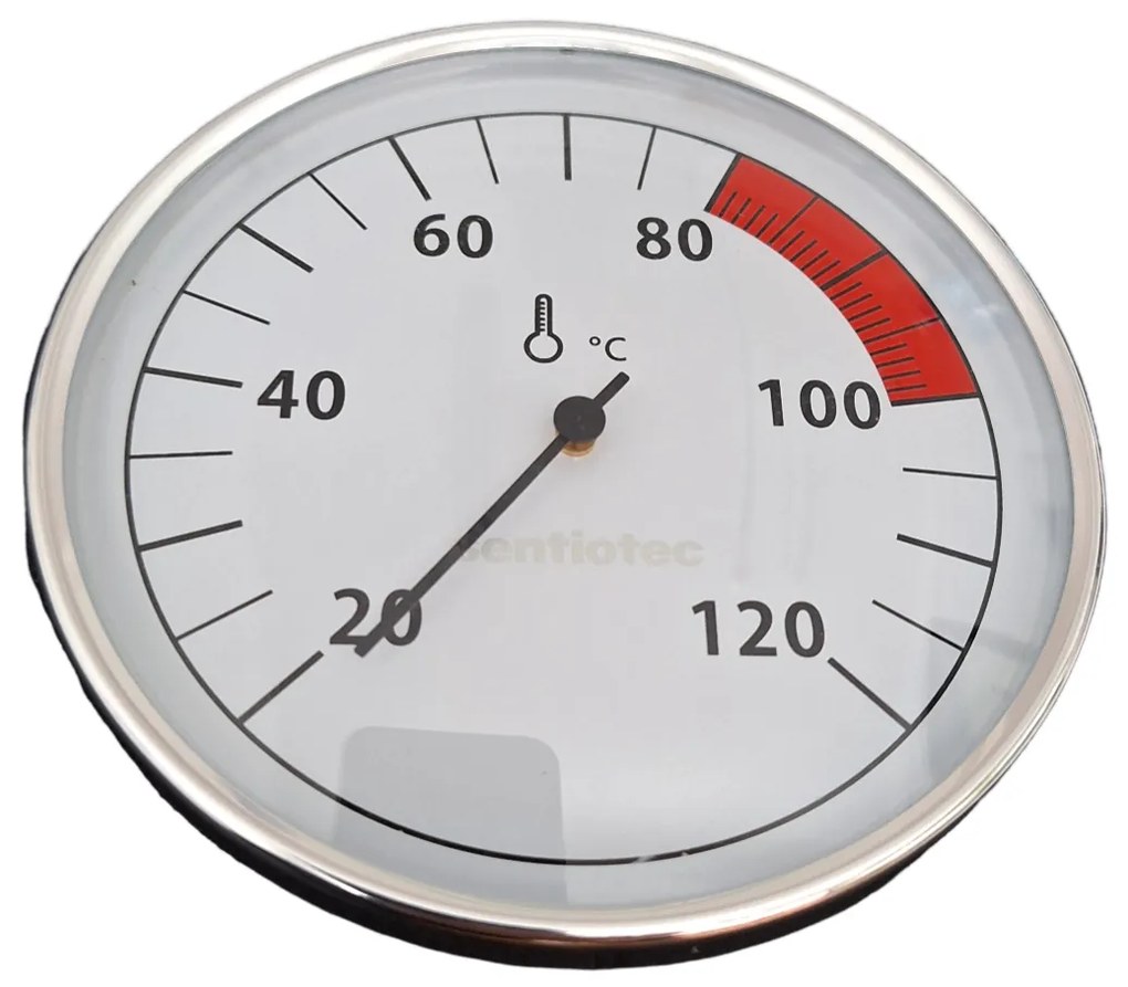 Sentiotec teploměr do sauny kulatý 100mm
