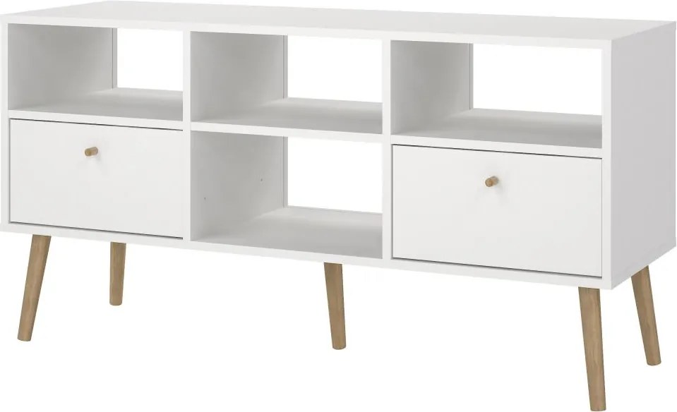 FALCO TV stolek Boaz 122 bílá