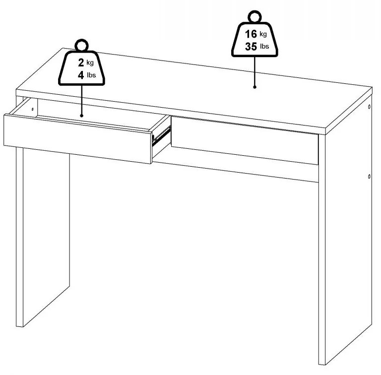 Tvilum Stůl Felix 359 jackson hickory