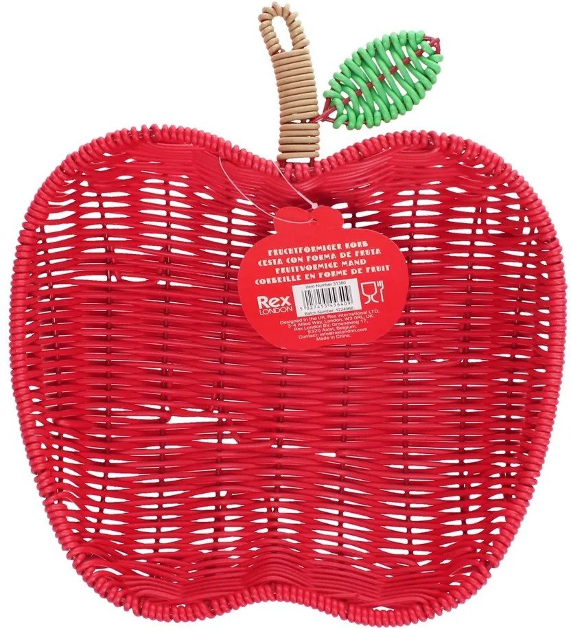 Plastový košík na ovoce Apple – Rex London