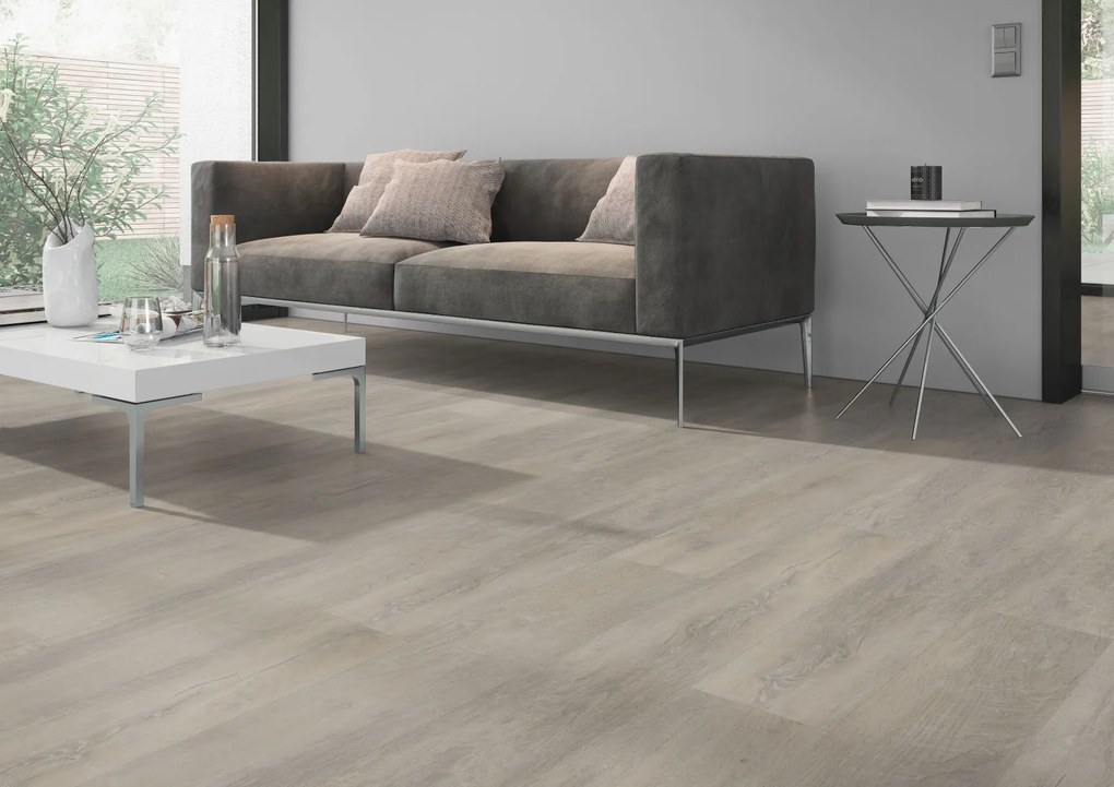 Oneflor, Vinylová podlaha lepená ECO 55 055 Old Oak Light Breige - dub, 1219,2 x 184,1 mm
