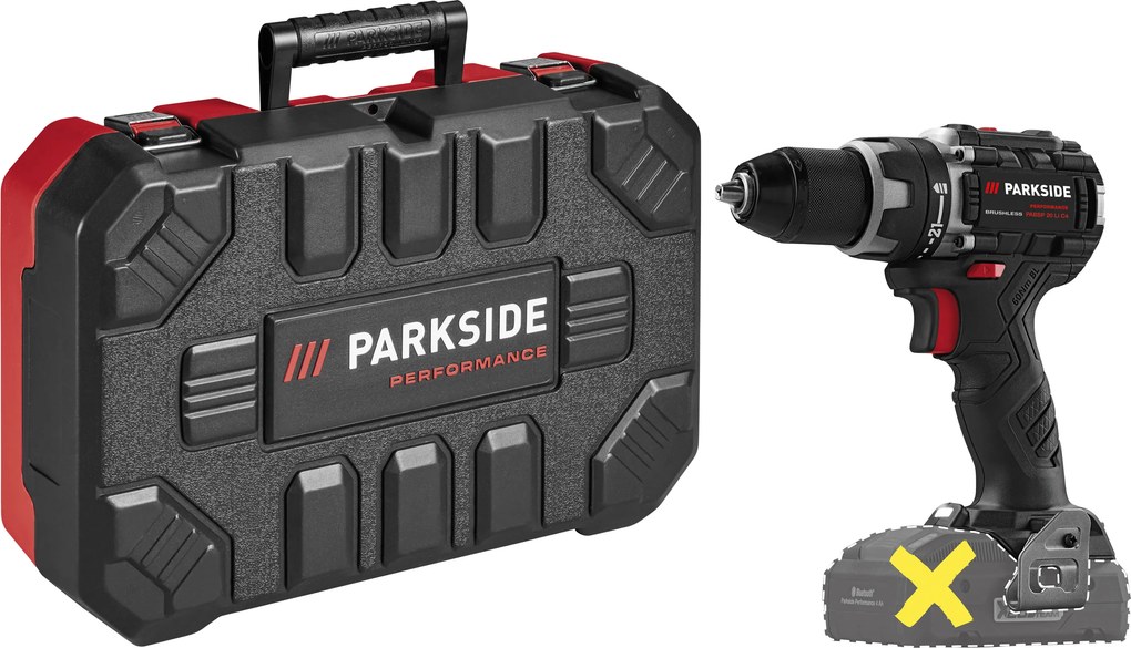 Parkside Performance® Aku vrtací šroubovák Pabsp 20 Li C4 – bez akumulátoru a nabíječky