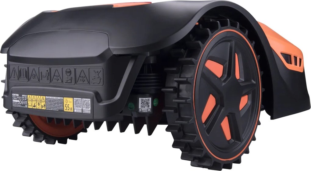 Aku robotická sekačka Extol, 600m2