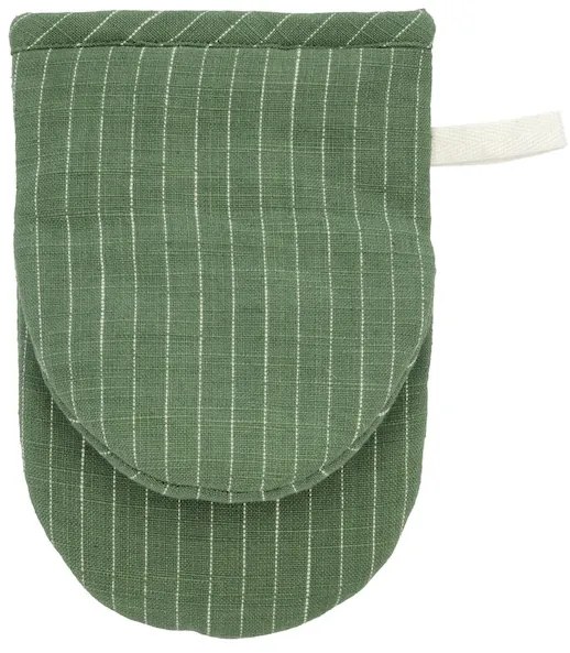 Södahl Mini kuchyňská chňapka 14x21 Line Green