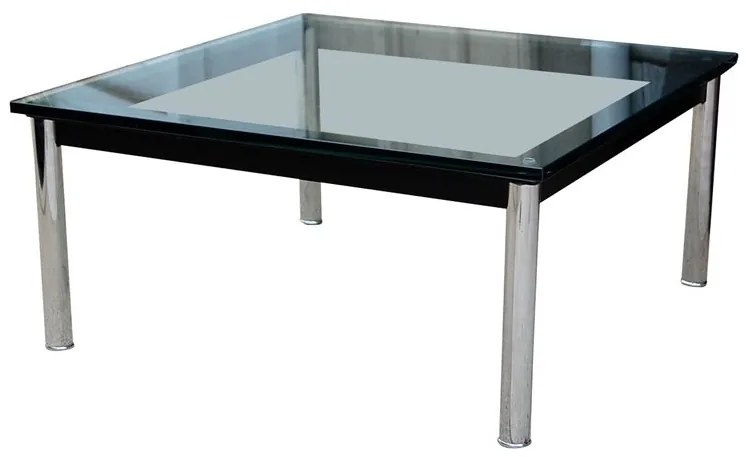 CASSINA konferenční stoly LC10 čtvercové (70 x 33 x 70 cm)