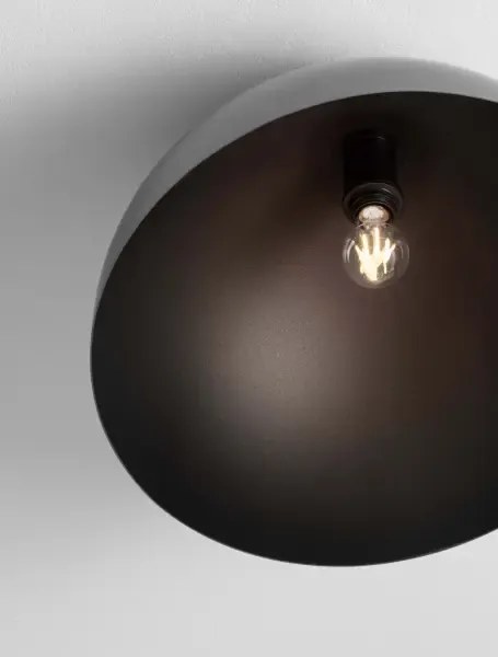 LED černé designové stropní svítidlo Gea