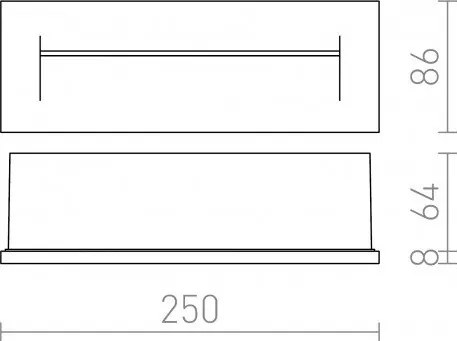 RED R12627 RASQ zápustná do stěny bílá 230V LED 8.5W IP65 3000K - RED - DESIGN RENDL