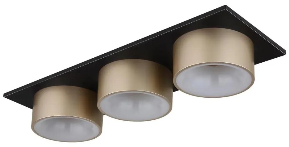 Globo 56964-3 - LED Stropní svítidlo RAYMOND LED/24W/230V 3000K 58x20 cm mosaz 56964-3