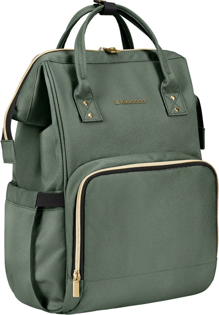 KikkaBoo Přebalovací batoh Siena Army Green