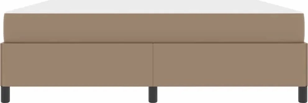Rám postele s matrací Cappuccino 180 x 200 cm textil 3399018