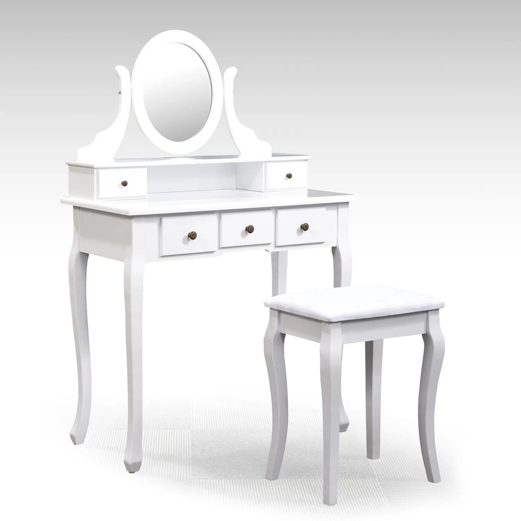 IDEA Toaletní stolek se zrcadlem STELLA
