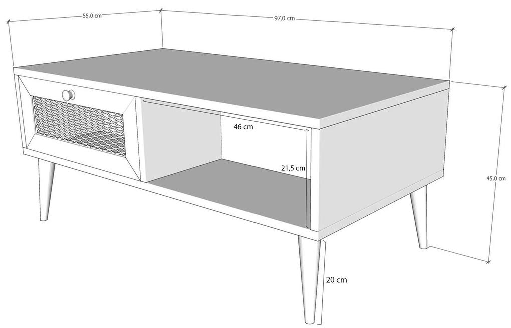 Konferenční stolek Sybila (Dub). 1072284