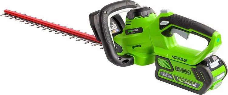 Aku plotové nůžky Greenworks G40HT61 40V