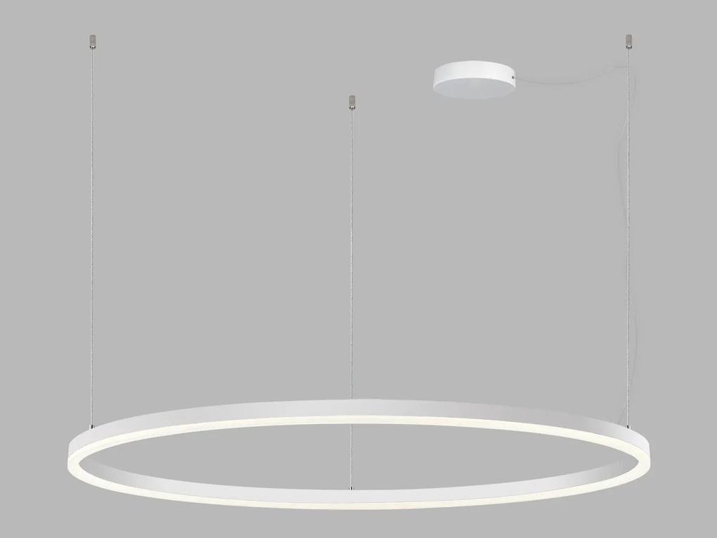 Led2 Závěsné LED svítidlo CIRCLE P-Z ø 120 cm Barva: Bílá, Stmívání, řízení: ZigBee