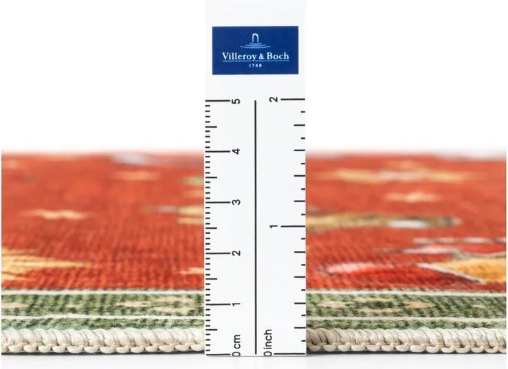 Červený/zelený koberec s vánočním motivem 160x230 cm Toy's Delight Nostalgic Noel Red Green – Villeroy&Boch