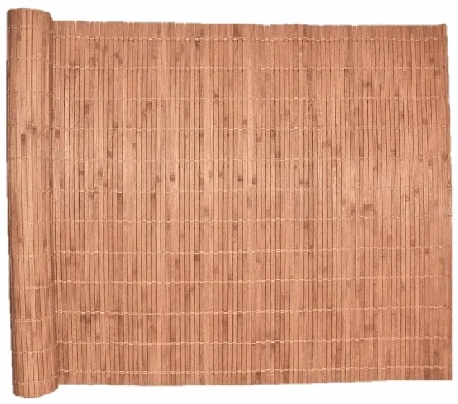 Košíkárna Rohož bambusová za postel silná 70x200 cm světle hnědá