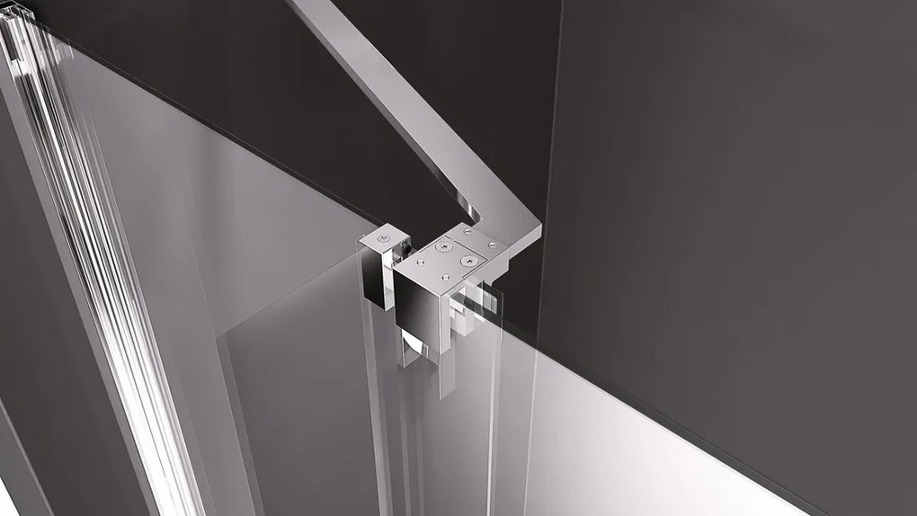 Polysan, MODULAR SHOWER ścianka z wysuwanym panelem 1600 mm, MS5-160