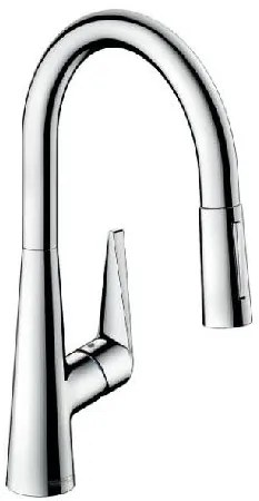 Hansgrohe Talis M51 - Dřezová baterie s výsuvnou sprškou, sBox, EcoSmart, chrom 73876000