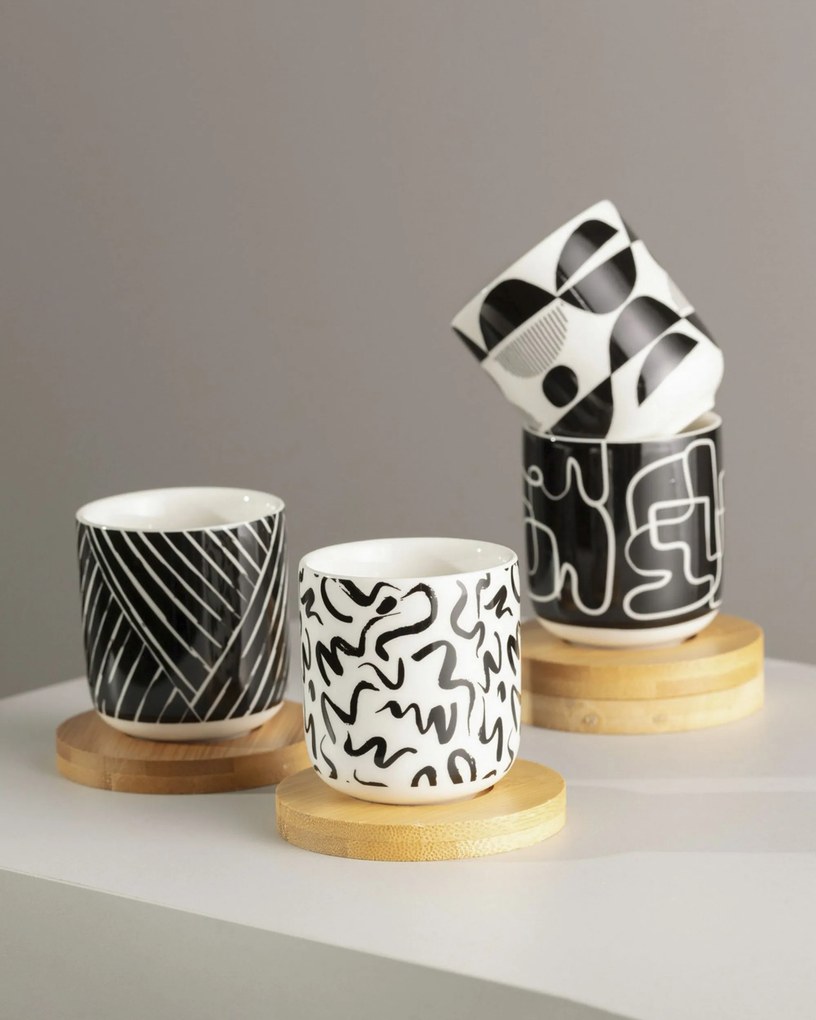 Sada šálků Contraria 100ml bamboo