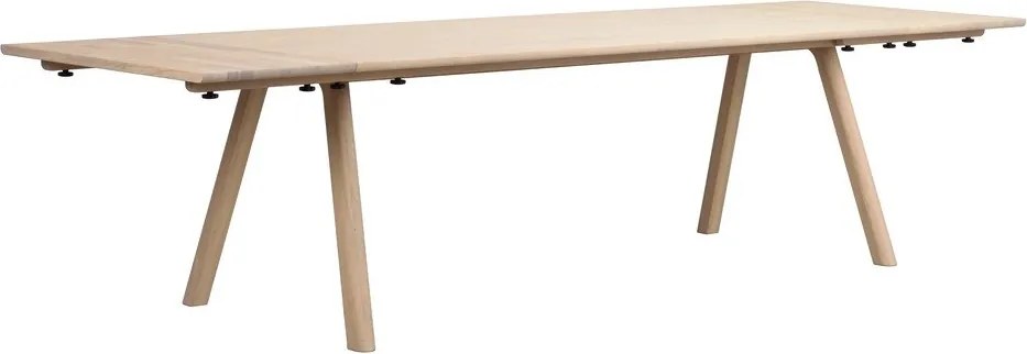Rozkládací jídelní stůl z dubového dřeva 95x220 cm Clapperton – Rowico