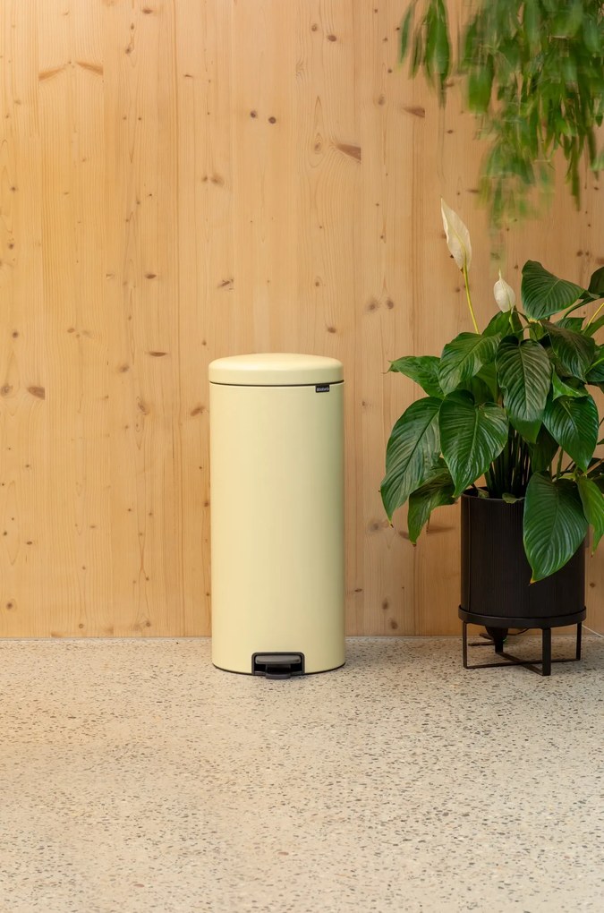 Brabantia Pedálový koš NewIcon 30L světle žlutá